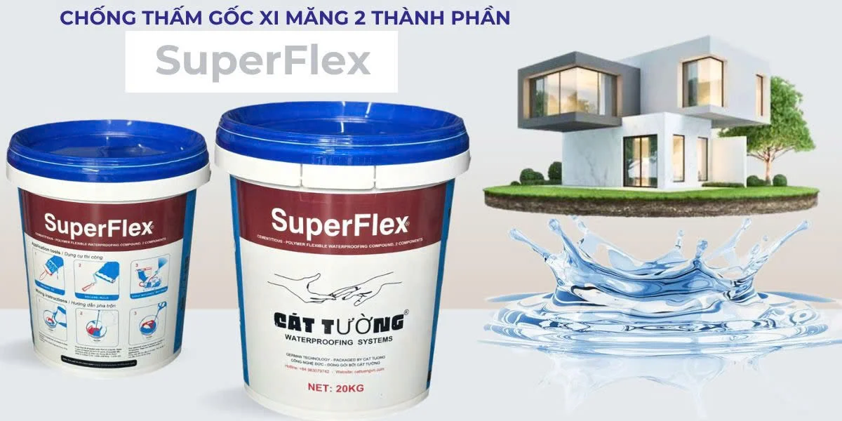 Chống Thấm Sàn Bê Tông SuperFlex